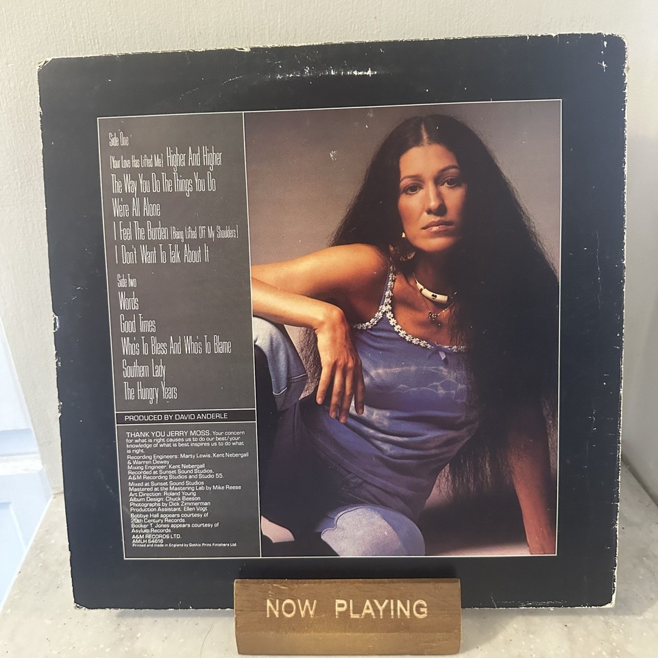 Rita Coolidge – Anytime... Anywhere - Vinyl LP UK Import - VG+/G+ | eBay