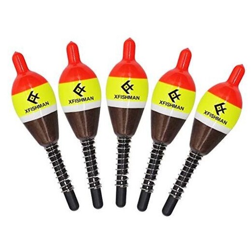 Balsa-Fishing-Floaters-Spring-Bobbers-Fishing-Kit Tackle 3/4" Shorty 5 ...