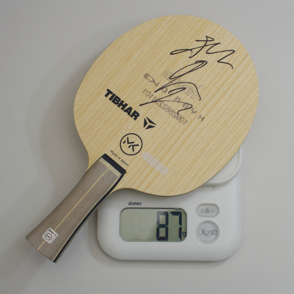 SIGNED TIBHAR MK CARBON Table Tennis Blade + Signed Ball – Made in ...