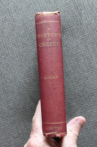 A History of Greece by Oman - 1895 5th edition | eBay