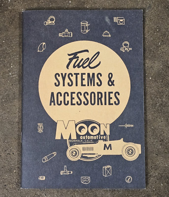 1955 Mooneyes Catalog Hot Rod Drag Racing Bonneville vtg auto parts ...