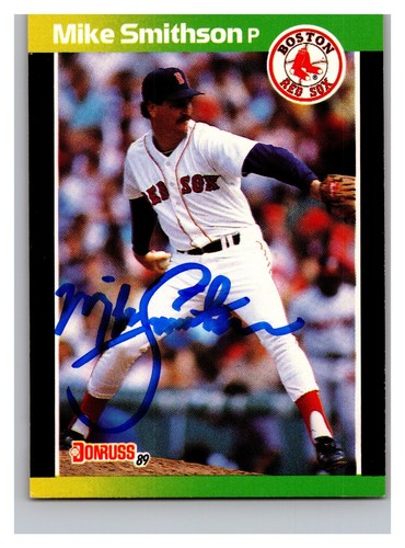 1989 Donruss - #628 Mike Smithson Signed Auto Autograph | eBay