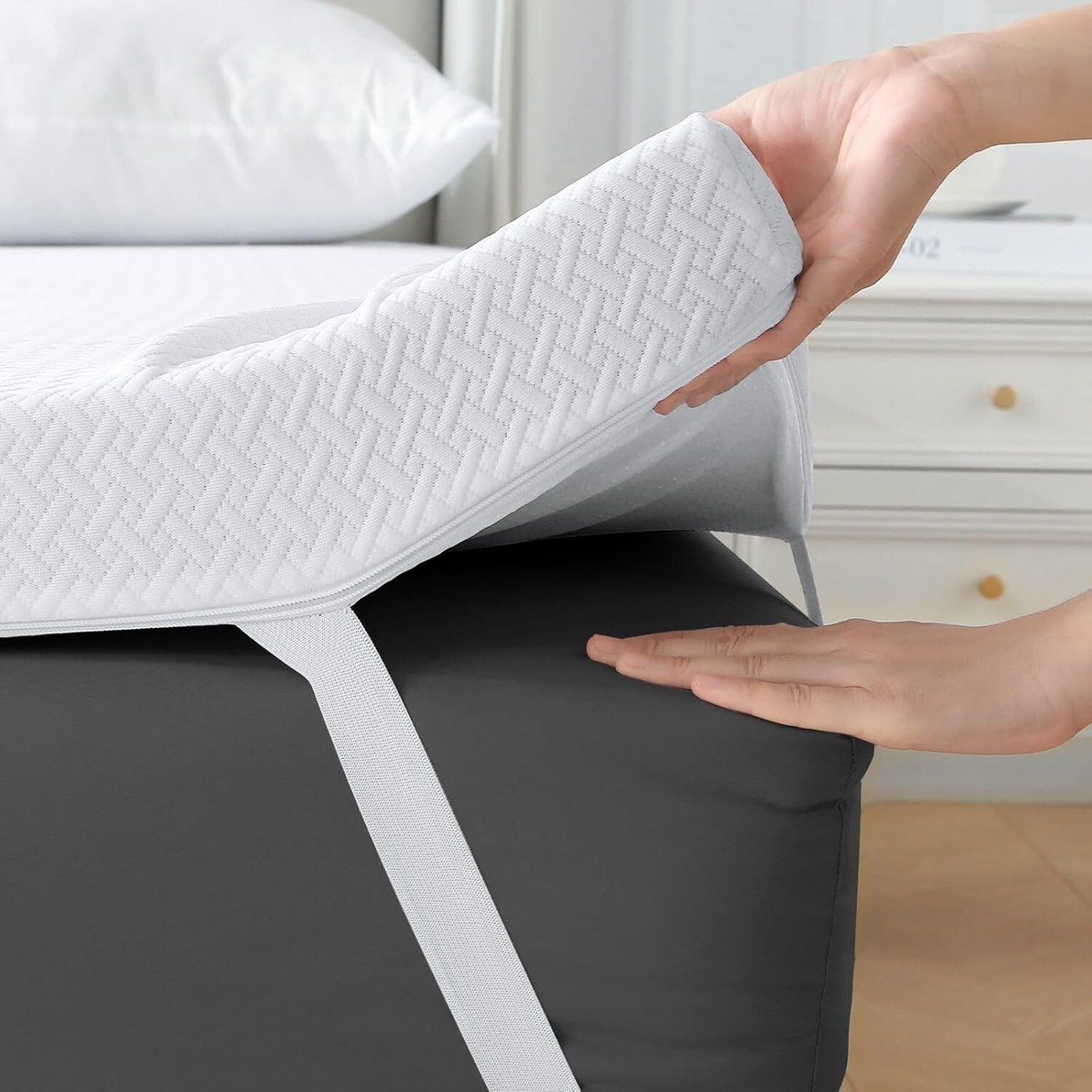 Memory Foam Mattress Pad Bed Topper