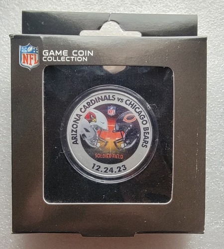 2023 Arizona Cardinals VS Chicago Bears Dueling Helmets GAME DAY COIN ...