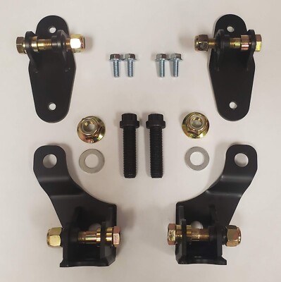 88-96 C4 Corvette Rear Coilover Mounting Bracket Kit (No Shocks ...