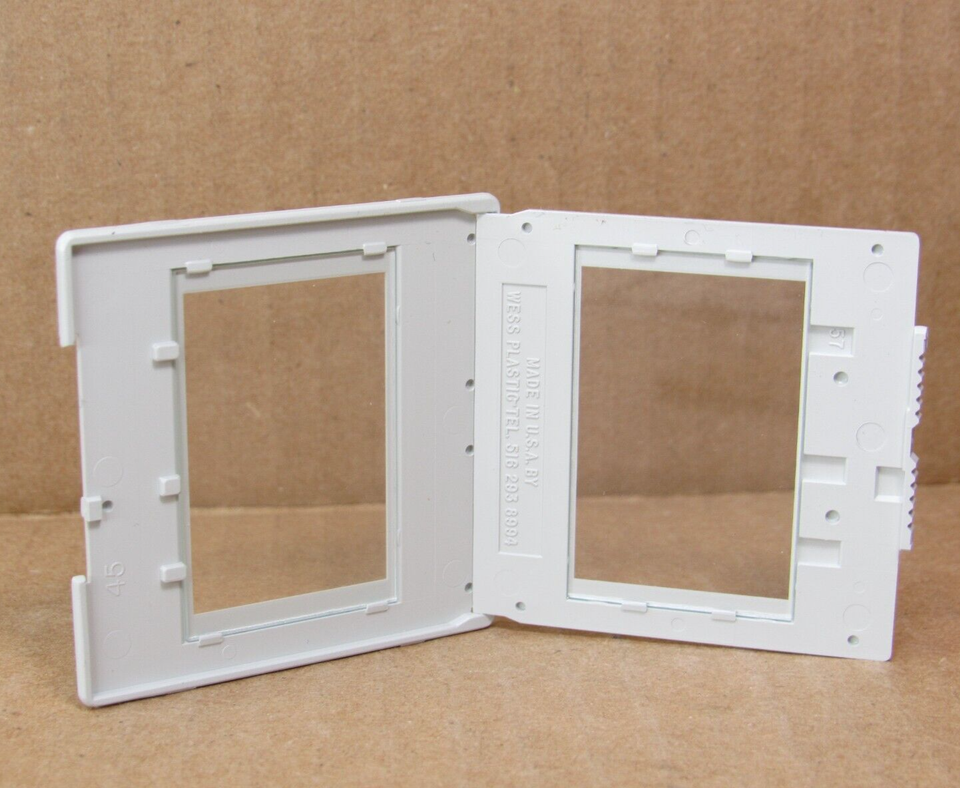 NEW Wess Plastic #2 35mm Standard Glass Peg Slide Mounts Box 150 Count ...