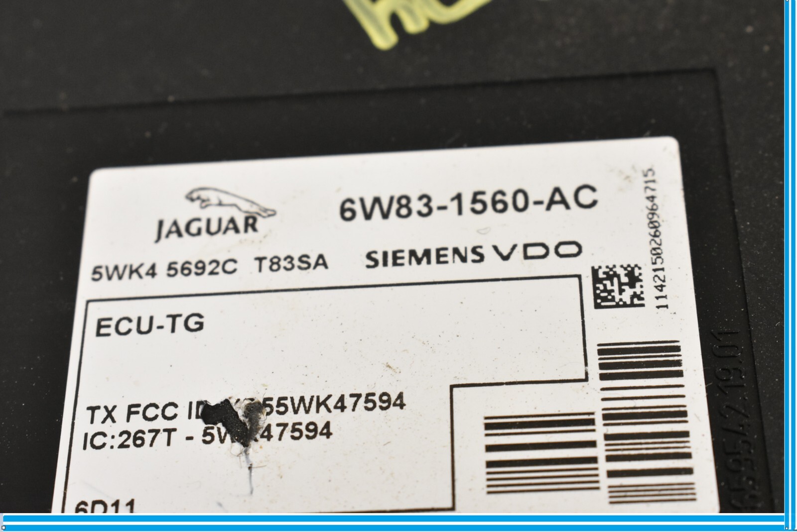 07-09 JAGUAR XK XK8 XKR ADAPTIVE CRUISE CONTROL MODULE UNIT COMPUTER ...