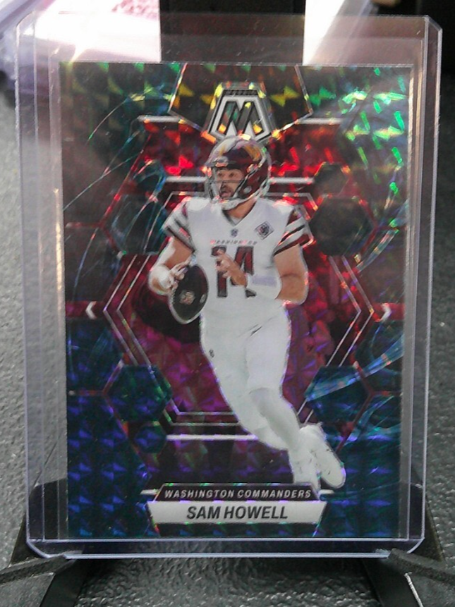 2023 Mosaic Genesis Sam Howell #243 Case Hit SSP Washington Commanders ...