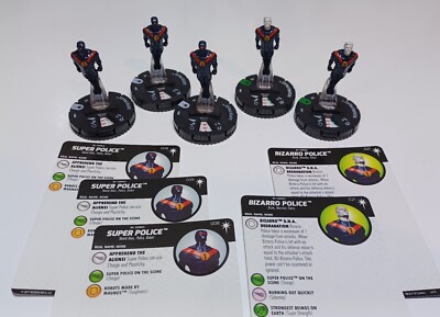 Heroclix: Super Police #008 x3, Bizarro Police #021 x2 - DC Elseworlds ...