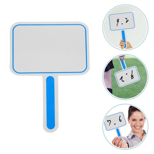 3 Pcs Scoreboard Multi-player Dry Erase Answer Paddle Handheld ...