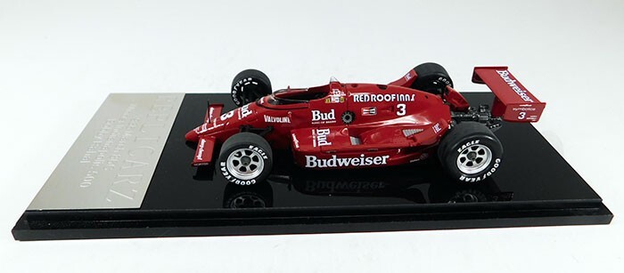 1986 BOBBY RAHAL MARCH 86C BUDWEISER INDY 500 WINNER RACE 1:43 ...