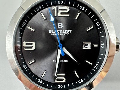 Blacklist Streetmatic Chronograph GREY SUNRAY - STEEL SM033 Men’s Watch ...
