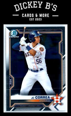2021 Bowman Draft Chrome #BDC-29 JC Correa Houston Astros | eBay