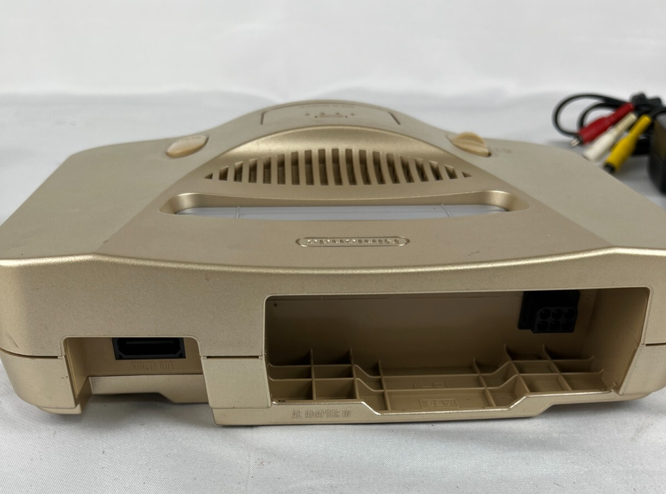 Nintendo 64 Gold Limited N64 Controller w/box | eBay