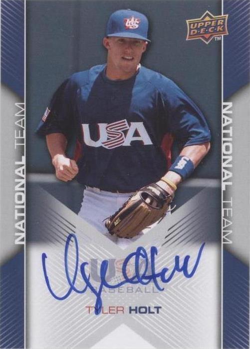 2009 Upper Deck USA Baseball Box Set - Tyler Holt #USA-70 (AU, RC) for ...