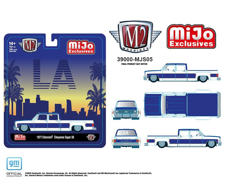 M2 Machines 1977 Chevrolet Cheyenne 30 Dually LA PREORDER SUMMER MIJOS ...