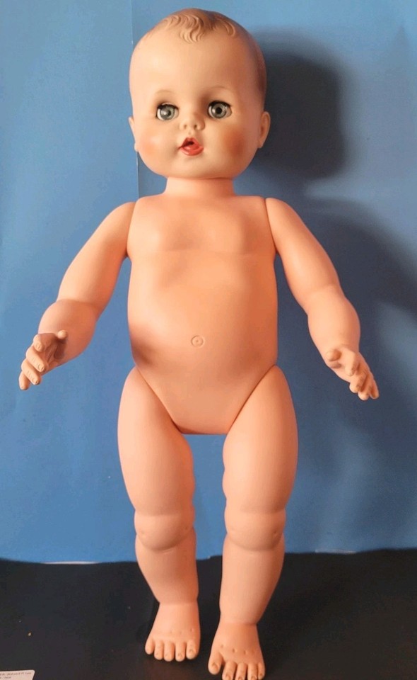 Vintage Eegee Baby Doll 22" High Color Life-Sized Carrie Baby Doll ...