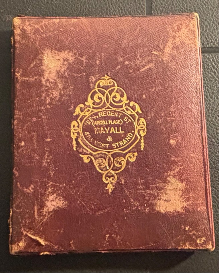 c 1850 1/4 PLATE J.J.E. MAYALL DAGUERREOTYPE SITTING WOMAN BADLY ...