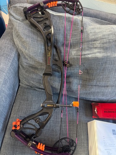 Hoyt Redwrx Carbon RX-3 70 lbs 25-28” black purple | eBay