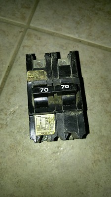 NEW FEDERAL PACIFIC NB270 2 POLE 70 AMP 240 VOLT BOLT ON BREAKER | eBay