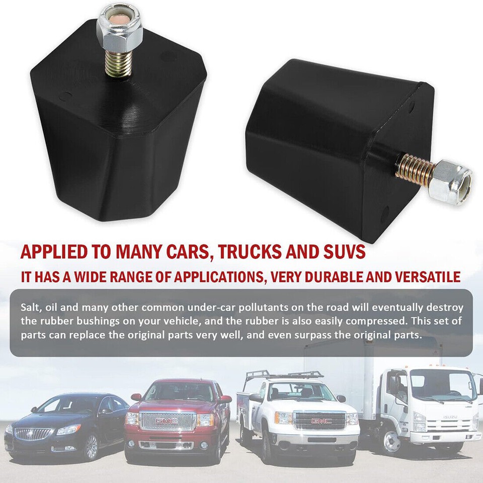 9.9136G Universal Bump Stop Set 2” Tall Suspensions | eBay