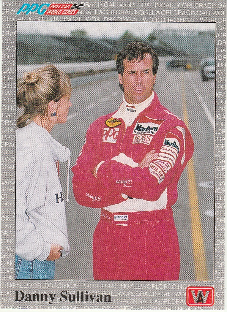 DANNY SULLIVAN 1991 PPG Indy Car A&S Racing Collectables Racing card ...