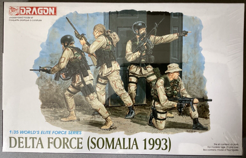 Dragon 3022 Delta Force Somalia 1993 1/35 Scale Model Kit 1:35 4 ...