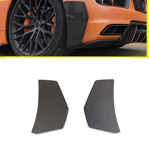 Carbon Fiber Car Rear Canards Splitter kits For Audi R8 2016-2019 2pcs ...