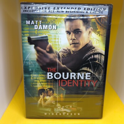The Bourne Identity (DVD, 2003) Extended Edition - BRAND NEW SEALED ...