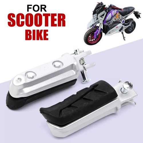 Universal Motorcycle Foot Pegs Pedal Foot Rest luminum Alloy For ...