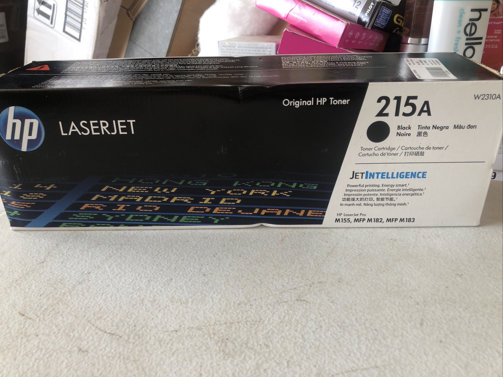 HP 215A Black Original LaserJet Toner Cartridge, ~1,050 pages, W2310A ...