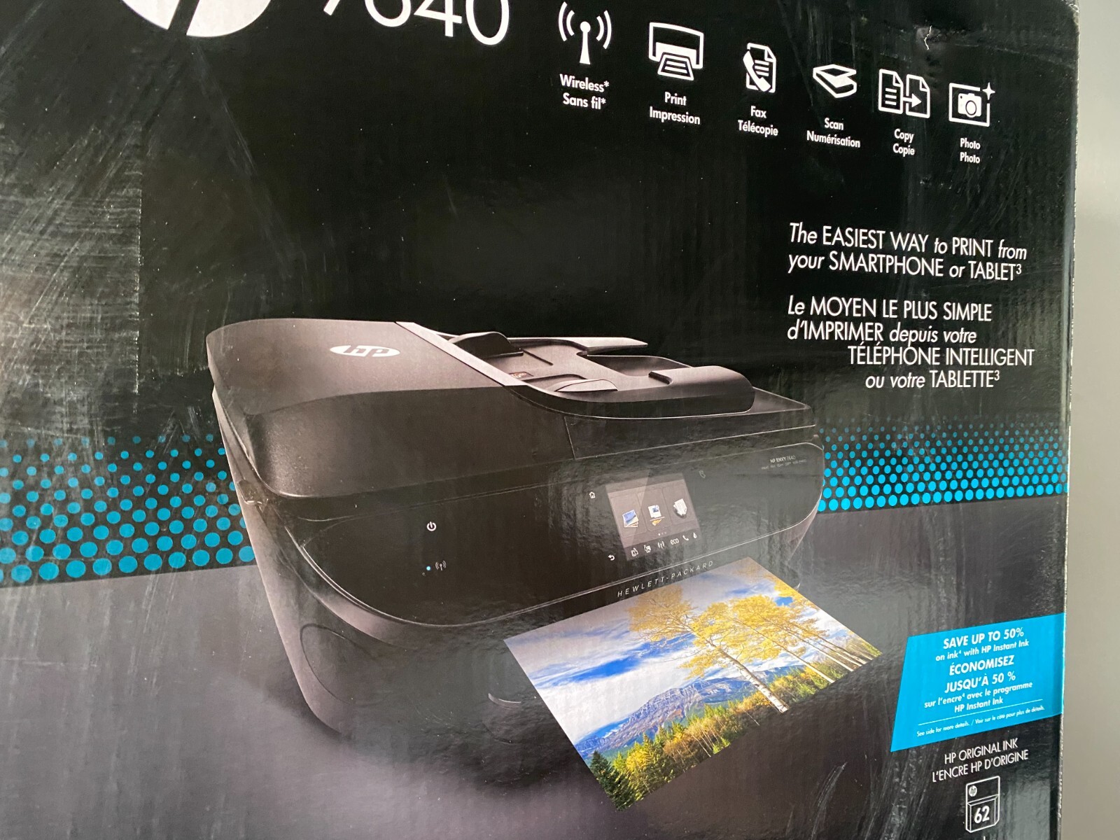Brand New HP Envy 7645 same as 7640 Wireless All-In-One photo Printer ...
