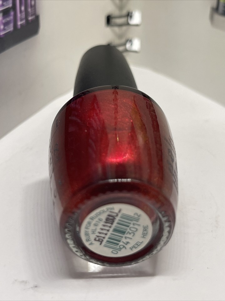 OPI A Ruby For Rudolph Nail Polish Holiday In Toyland 2008 Collection ...