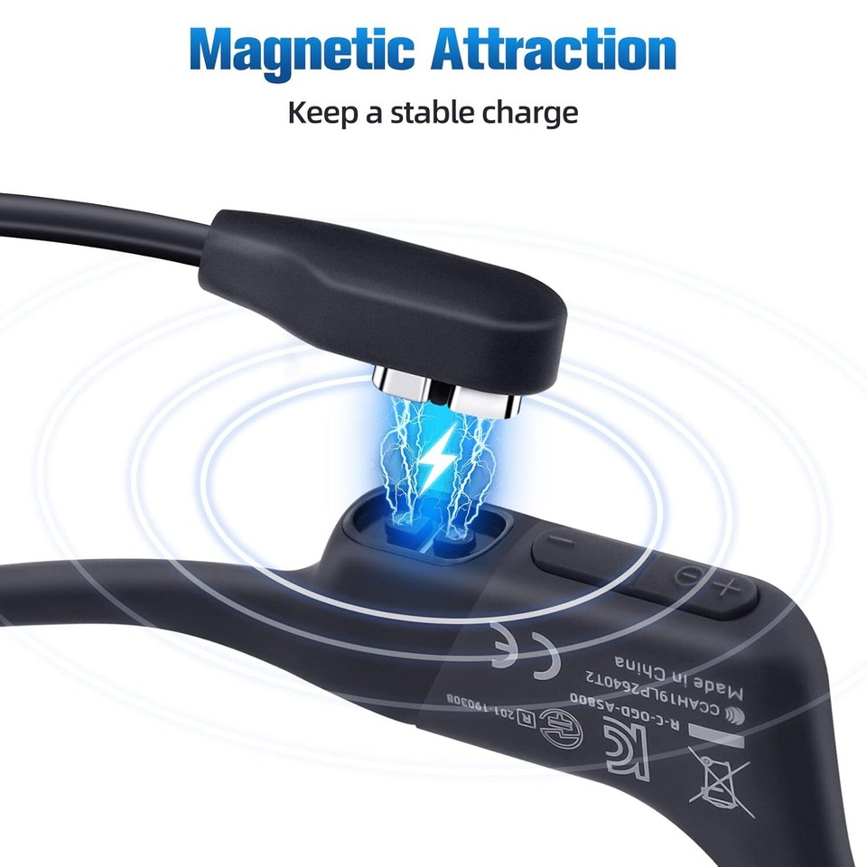 USB Magnetic Charging Cable Cord for After-Shokz Aeropex Open Run/Comm ...