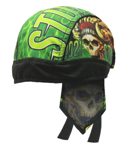 Official Sturgis 2021 Skeletal Indian Chief Headwrap Biker Doo Rag ...