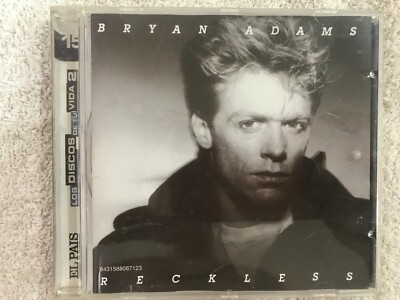 Bryan Adams CD Reckless Made IN France | eBay