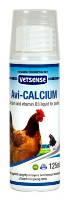 Vetsense Avi-Calcium 125mL | eBay Australia