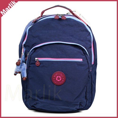 Genuine Kipling Seoul MOD Navy Large Backpack KIB3O6, w/ Laptop ...