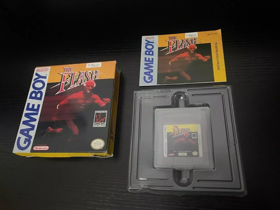 The Flash Nintendo Gameboy Game CIB Boxed With Manual USA NTSC | eBay UK