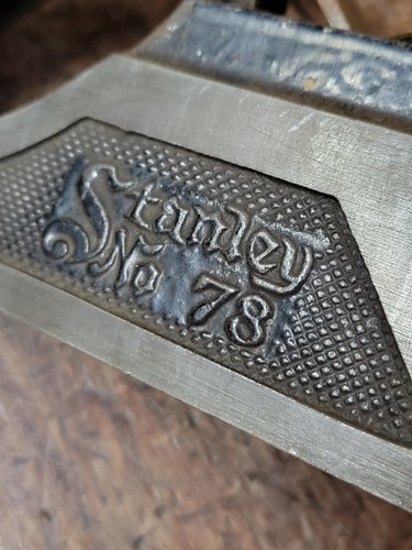 Stanley Number 78 Plane, 6-7-10 Patent Date | eBay