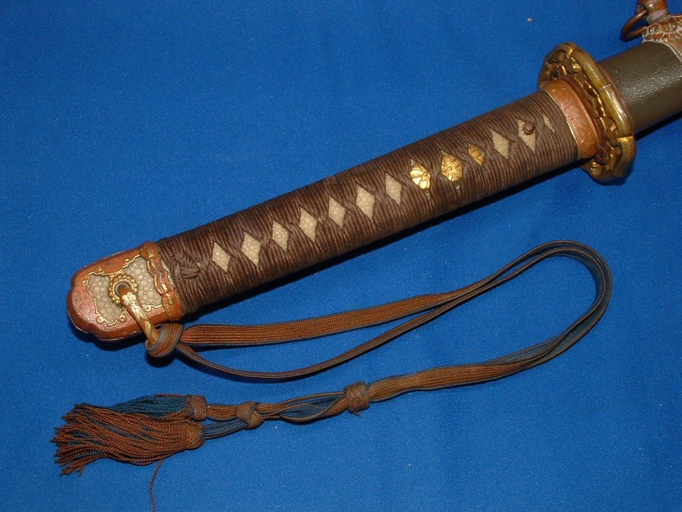 [100102] Japanese Sword: IJA WW-II Amahide Imperial Army Gunto | eBay