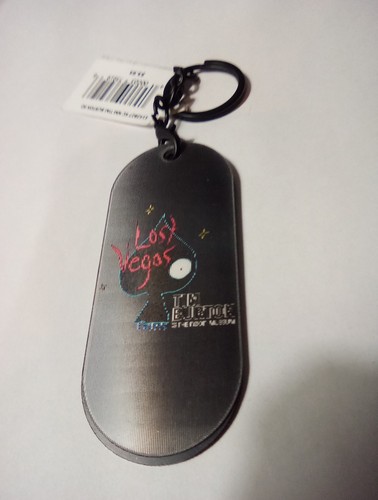 TIM BURTON LAS VEGAS, NEVADA LOGO KEYCHAIN GREAT FOR ANY VINTAGE ...