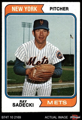 1974 Topps #216 Ray Sadecki Mets 4 - VG/EX | eBay