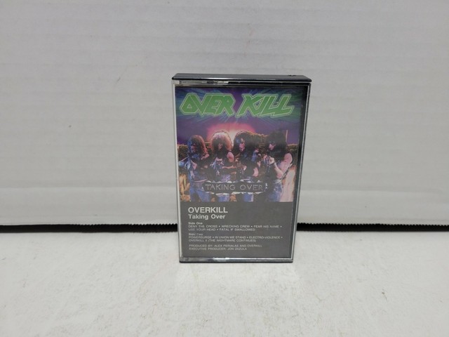 Taking Over [PA] by Overkill (Cassette, Jan-1987, Megaforce) for sale ...