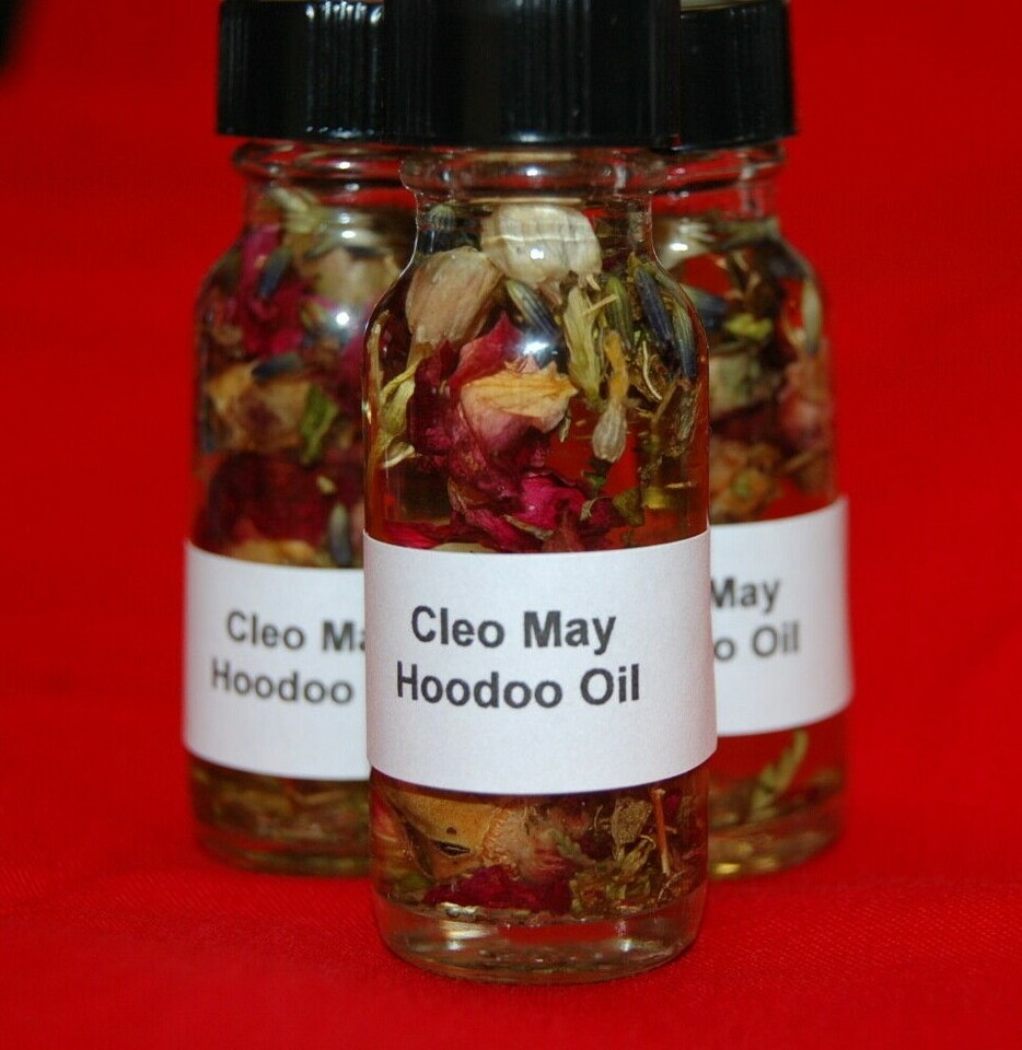 Cleo May Hoodoo Oil (1) 1/2 oz Bottle Powerful, Passion, Lust, Santeria ...