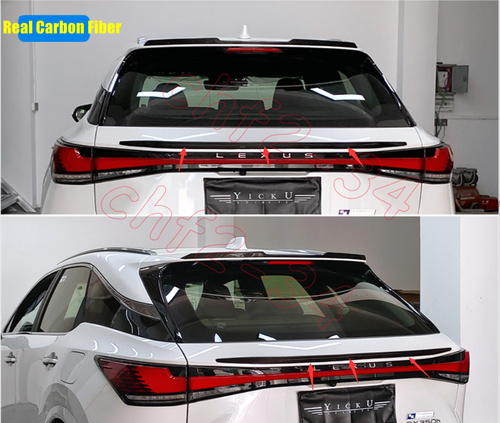 For Lexus RX350 RX350h RX500h 2023 Carbon Rear Trunk Duck Lid Spoiler ...