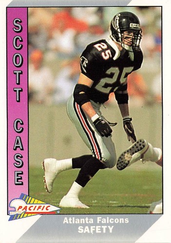 1991 Pacific #6 Scott Case Atlanta Falcons | eBay