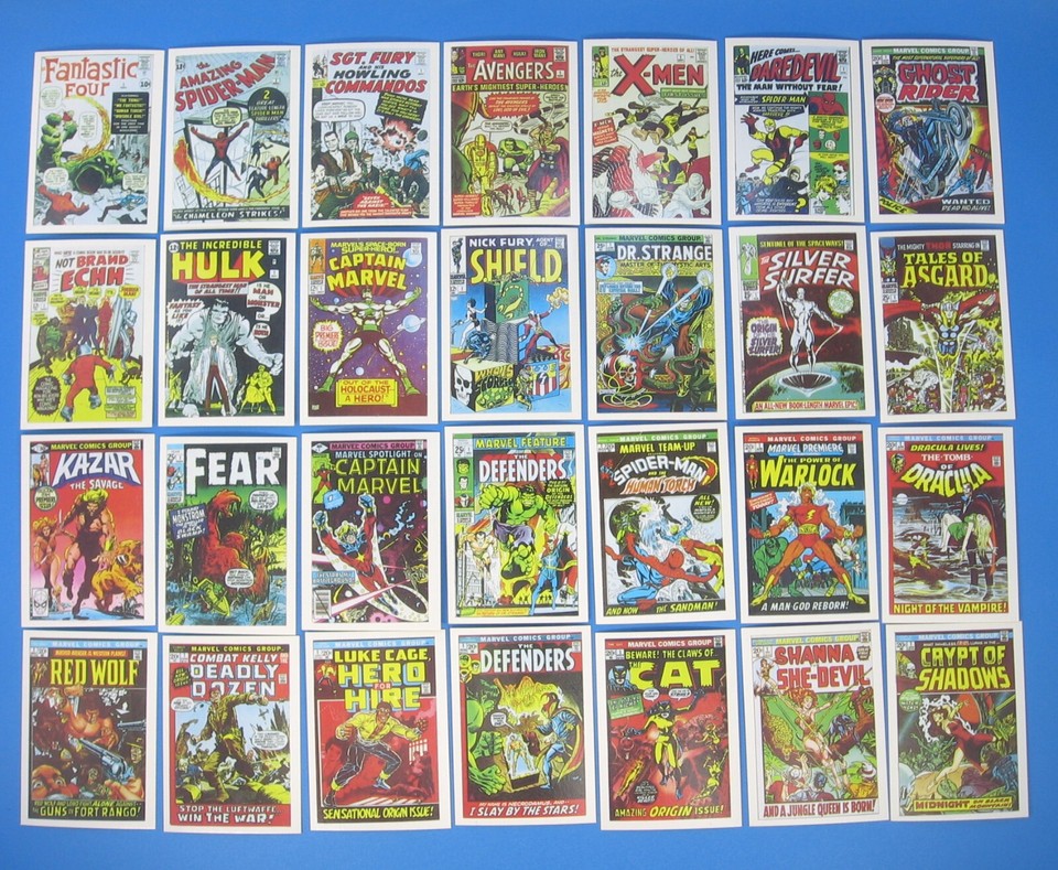 1984 First Issue Covers Marvel Superheroes Comic Images Trading Card ...