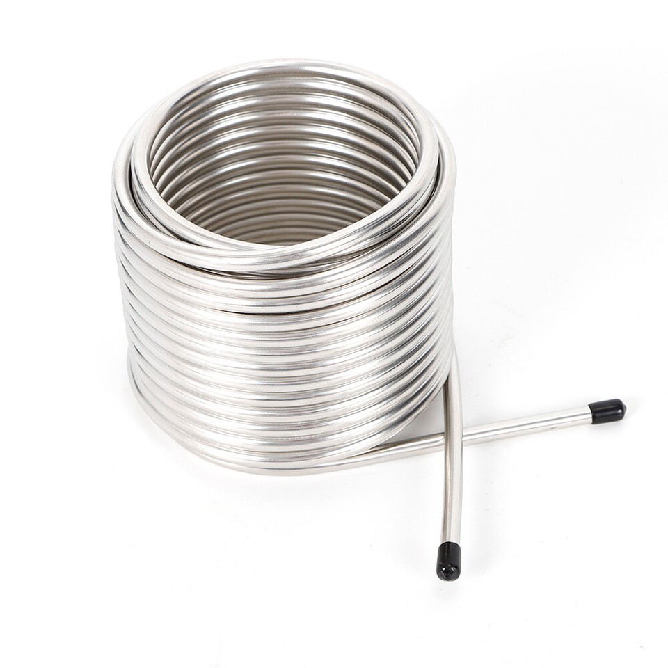 50' Stainless Steel Wort Chiller Coil Homebrew Immersion Chiller ...