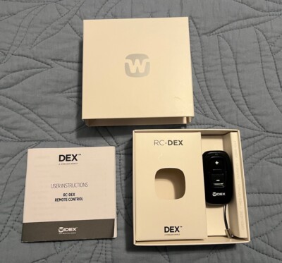 Widex RC-DEX Hearing Aid Wireless Remote Control with User Instructions ...